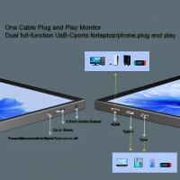 China High Cost Performance Source Factory 10.5inch USB-C Portable Screen One Cable Connection Laptop Expansion Monitor for sale