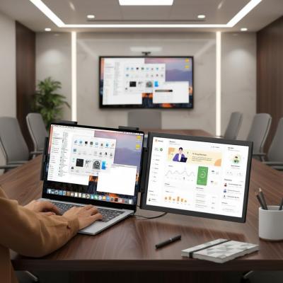 China Laptop Extended Screen 14 Inch Portable External Display for Laptop Home Office Design Editing Work for sale