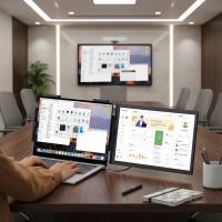 China Office 14 Inch IPS Type C Laptop Extended Sub Screen for Company Meetings Video Conferences & Daily Work for sale