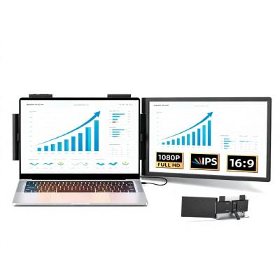 China Wholesale Customizable 14Inch Expansion Monitor One Line Communication Laptop External Auxiliary Display for sale