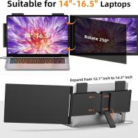 China Wholesale Customizable 14Inch Expansion Monitor One Line Communication Laptop External Auxiliary Display for sale