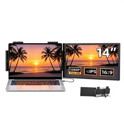 China Customizable High Cost Performance 14Inch Laptop Expansion Display LED Backlit Factory Direct Supply for sale