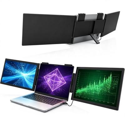 China New Source Factory 14Inch Dual Screen Portable Monitor Folding Laptop Expansion Wholesale Customizable for sale