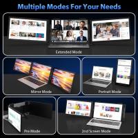 China Wholesale Customizable 14Inch LED Backlit Dual Monitor 6ms Response Time Stock Trading Multi Display for sale