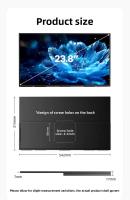 China 2026 New 21.4Inch 100Hz 6ms IPS Portable Monitor Built-in Speaker Type-C Port for Business Laptop PC Game Console Use for sale