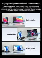 China Wholesale IPS LED Mirror Mode Portable Monitor 23.8 Inch Office Display Screen for PC for sale