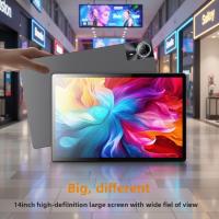 China Portable 14 Inch Android Tablet Octa-Core MTK 1.8GHz 6GB RAM 4G GSM WiFi 1920x1200 Capacitive Screen New Business Travel for sale