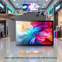 China Universal 14-Inch MTK Octa-Core 1.8GHz Tablet 6GB RAM 4G GSM WiFi Unlocked New Entertainment Android Tablet for sale