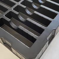 China Custom Blister Packaging Electronic Components Plastic Inserts Thermoforming Plastic PET Vacuum Forming Tray for Hardware for sale
