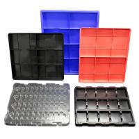 China Blister Tray round Blister Box Tray Hardware Electronic Turnover Tray Antistatic Blister Tray Square Manufacturers for sale