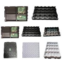 China Blister Tray round Blister Box Tray Hardware Electronic Turnover Tray Antistatic Blister Tray Square Manufacturers for sale