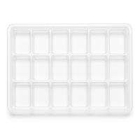 China Transparent Blister Packaging Box for Chocolate Cake Pastry With Plastic Inner Tray Food Container Custom Pet Container for Food for sale