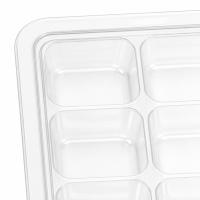 China Transparent Blister Packaging Box for Chocolate Cake Pastry With Plastic Inner Tray Food Container Custom Pet Container for Food for sale