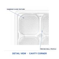China Transparent Blister Packaging Box for Chocolate Pastry With Plastic Inner Tray Food Container Custom Pet Container for Food for sale