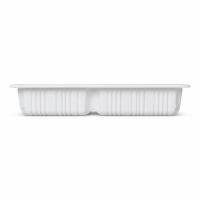 China Disposable PET Fresh Food Tray Thickened Thermoformed Blister Box for Fruit Meat Vegetable Supermarket Pet Container for Food for sale