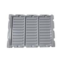 China Custom Anti Static Turnover Tray for IC Chip Components Packaging Thermoformed ESD PET Blister Tray for sale