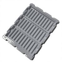 China Custom Anti Static Turnover Tray for IC Chip Components Packaging Thermoformed ESD PET Blister Tray for sale