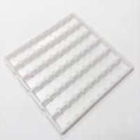 China Natural PP Anti Static Blister Tray ESD Plastic Turnover Tray for Electronic Components Parts Packaging for sale