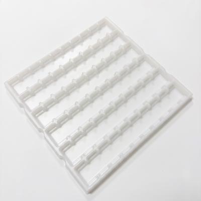 China Natural PP Anti Static Blister Tray ESD Plastic Turnover Tray for Electronic Components Parts Packaging for sale