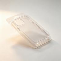 China Foldable Clear PET/PP Blister Pack Box Phone Case Hang Tab Clamshell Packaging with Custom Logo Custom Size Gift Box for sale