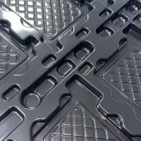 China Custom Molded PET Turnover Tray For Sensor Components Packaging ESD Anti Static Blister Tray for sale