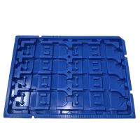 China 1.5mm Thickness Anti-static ABS Storage Tray Blue ESD Safe for Electronics PCB Assembly Custom Made Environmental Protection for sale