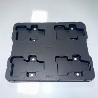 China 0.6mm Coated Clear PET Blister Tray Source Factory Custom Insert Tray for Precision Consumer Electronic Components Packaging ODM for sale