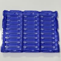China Opaque Yellow Anti Scratch PET Blister Insert Tray Factory Custom for Chip Mainboard Semiconductor Consumer Electronics for sale