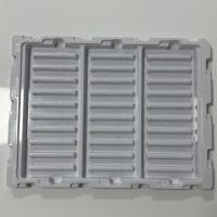 China Opaque Yellow Anti Scratch PET Blister Insert Tray Factory Custom for Chip Mainboard Semiconductor Consumer Electronics for sale