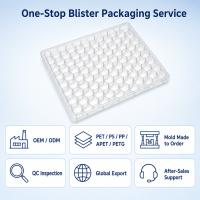 China PET Thermoformed Plastic Tray for Auto Parts Automotive Components Protective Packaging Insert Box for sale