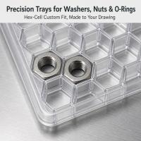 China PET Thermoformed Plastic Tray for Auto Parts Automotive Components Protective Packaging Insert Box for sale