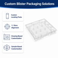 China PET Packaging Tray for Car Spare Parts Garage Workshop Tools Organizing Box Vacuum Formed Plastic Insert Wholesale for sale