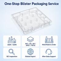 China PET Packaging Tray for Car Spare Parts Garage Workshop Tools Organizing Box Vacuum Formed Plastic Insert Wholesale for sale