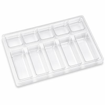 China OEM ODM PET Blister Tray Made With Custom Mold Cavity Design Tailored for Hardware and Auto Parts Packaging Factory for sale