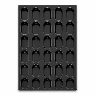 China Black PET Blister Base Tray With PS Insert For Hardware Electronic Chip Packaging Custom Thermoformed Inne rboite plastique for sale