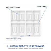 China Custom Blister Inner Tray PET  Clear Clamshell Packaging Plastic Storage Box Low MOQ Supplier Packaging Boxes Plastic for sale