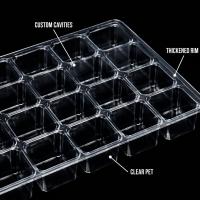China PET Thermoformed Plastic Tray for Auto Parts Automotive Components Protective Packaging Boite Plastique Manufacturer China for sale
