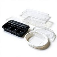 China Factory Custom PET Food Blister Packaging Multi Compartment Plastic Tray for Dessert Fruit Divider Box for sale