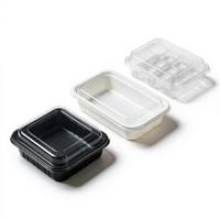 China PET Food Grade Blister Packaging Box Multi Grid Compartment Plastic Container Custom for Pastry Fruit Storage for sale