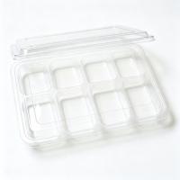China Food Grade Clear Multi Compartment Blister Box Custom Mold Size for Snack Dessert Food Packaging Container for sale