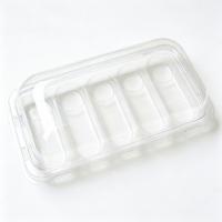 China Custom Mold Size Clear Food Grade Blister Tray Multi Divider for Pastry Candy Food Packaging Container for sale