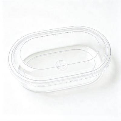 China Customizable Clear Food Blister Box Multi Compartment With Lid for Snack Nut Pastry Outer Packaging Container for sale
