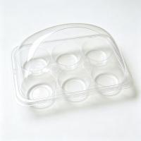 China Customizable Clear Food Blister Box Multi Compartment With Lid for Snack Nut Pastry Outer Packaging Container for sale