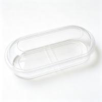 China Customizable Clear Food Blister Box Multi Compartment With Lid for Snack Nut Pastry Outer Packaging Container for sale