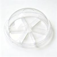 China Food Grade Clear Blister Packaging Box Custom Mold Production Multi Compartment for Preserved Fruit Snack Tray for sale