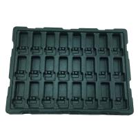 China Anti Static Thermoformed Blister Tray PET ABS PP PC Custom IC Tray for SMT PCB Assembly Semiconductor Chip Components OEM for sale