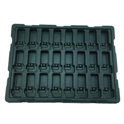 China Anti Static Thermoformed Blister Tray PET ABS PP PC Custom IC Tray for SMT PCB Assembly Semiconductor Chip Components OEM for sale