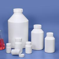 China White Plastic PTFE Bottle Wide Mouth for Lab Reagent Storage 50ML to 20L Capacity with Chemical Resistance for sale