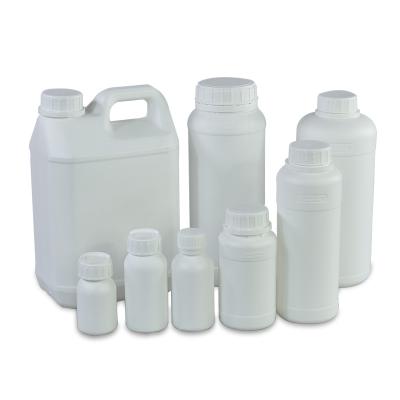 China Recycled HDPE Fluorinated Bottle 20ml-25L Capacity Square Round Barrel for Pesticide Packaging for sale