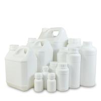 China Recycled HDPE Fluorinated Bottle 20ml-25L Capacity Square Round Barrel for Pesticide Packaging for sale